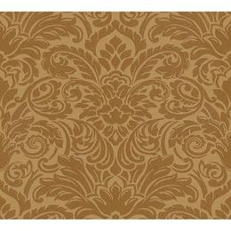 ARCHITECTS PAPER Vliestapete &raquo;Luxury wallpaper&laquo; Barock gemustert ornamental glatt Ornament Tapete Barock Tapeten Wohnzimmer Schlafzimmer K&uuml;che modern gold Vinyl, Vlies