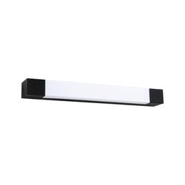 Paulmann LED Spiegelleuchte &raquo;Selection Bathroom Spiegelleuchte Quasar IP44 3000K 230V 7,5W&laquo; 1 Stk. Warmwei&szlig; Badezimmerleuchte schwarz 1, H: 4,5cm, 1 Stk.