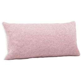 Kissenbezug &raquo;Flanell Baumwolle Kopfkissenbezug - Premium Kissenbezug&laquo; Gr&ouml;&szlig;e 80x80, 40x80 und 70x90 cm; versteckter Rei&szlig;verschluss rosa Flanell, 