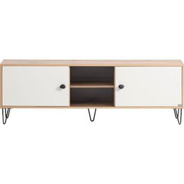 LOOKS by Wolfgang Joop TV-Board &raquo;Looks Organic&laquo; Solide Verarbeitung - Dieses Produkt ist in Deutschland gefertigt beige B/H/T: 160cm x 53,2cm x 39cm, 