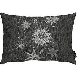 Apelt Dekokissen &raquo;5843&laquo; silber Polyester B/L: 35cm x 50cm, 1 Stk.