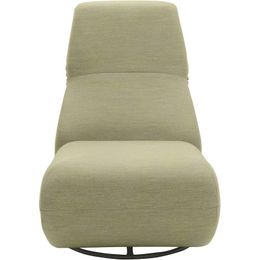 DOMO collection Sessel &raquo;Sonner, wahlweise mit Swivelfunktion&laquo; Um 360 Grad drehbar, R&uuml;cken aufstellbar, Drehsessel gr&uuml;n 100% Olefin Flachgewebe, Dreh-
