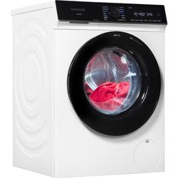 Siemens Waschmaschine iQ700 &raquo;WG44B20Z0&laquo; 9 kg 1400 U/min Made in Germany, Knitter-Programm smartFinish, Antiflecken-System wei&szlig; speedPack XL: Programme