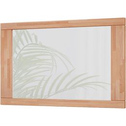 Home Affaire Spiegel &raquo;Hochkant oder quer montierbar, Rechteckiger Spiegel mit Holz Rahmen&laquo; VETRO Wandspiegel B/H:100/60cm,Massivholz,Holz,Flur,Diele,