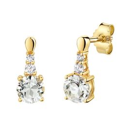 Firetti Damen Paar Ohrstecker &raquo;Schmuck Geschenk Gold 333 Ohrschmuck Ohrringe&laquo; mit Amethyst gold Gelbgold 333