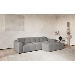 COTTA Ecksofa &raquo;Sento L-Form, Breite 280 cm, Chenille-Struktur&laquo; grau 96% POLYESTER (PES) 4% POLYAMID (PA) B/H/T: 280cm x 76cm x 172cm, Chenille-