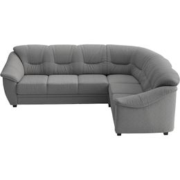 Sit & More sit&more Ecksofa &raquo;Savona L-Form, B. 262cm, klassisches Design, Federkern, Komfort Sitz&laquo; option. Schlaffunktion Liegef. 195x120cm,div. Stoff und 