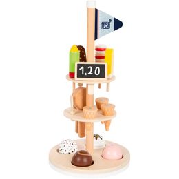 Small Foot Spiellebensmittel &raquo;Eisst&auml;nder, fresh&laquo; aus Holz bunt Holz Einheitsgr&ouml;&szlig;e