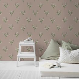SUPERFRESCO EASY Vliestapete &raquo;Lilly Rosa 10mx52cm&laquo; bedruckt glatt Lilly Rosa 1000x52cm Vlies B/L: 0,52m x 10m, Rollen: 1