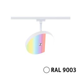 Paulmann Schienensystem-Leuchten &raquo;Hildor 500lm 7,5W RGBW+ dimmbar 230V&laquo; LED-Modul 1 Stk. Tageslichtwei&szlig; Smart Home bunt &Oslash; 18cm H: 23,8cm, 1 Stk.
