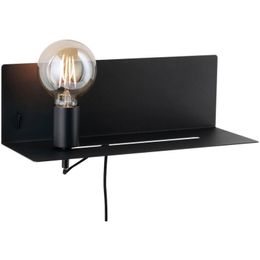 Paulmann LED Wandleuchte &raquo;Devera&laquo; E27 E27 schwarz 1, H: 13cm