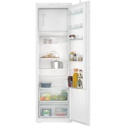Siemens Einbauk&uuml;hlschrank iQ100 &raquo;KI82LNSE0&laquo; 177,2 cm hoch 54,1 cm breit Einfache Temperatureinstellung dank elektronischer Temperaturregelung silber