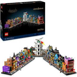 Lego Konstruktionsspielsteine &raquo;Die Zauberl&auml;den der Winkelgasse (76444), Lego Harry Potter &laquo; Made in Europe bunt Einheitsgr&ouml;&szlig;e Konstruktionsspielsteine
