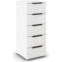 Rauch Schubkastenkommode &raquo;Highboard Sideboard Kommode MONTCLAR Frontauswahl Dekor/Hochglanz/Glas&laquo; in 2 Breiten: 40 oder 80 cm / H&ouml;he 100 cm, inkl. 