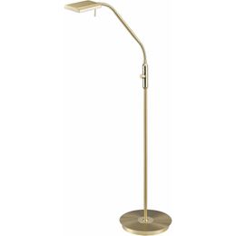 Trio Leuchten LED Stehlampe &raquo;BERGAMO&laquo; LED-Board Warmwei&szlig; Sensordimmer,Flexibel grau 1, H: 135cm