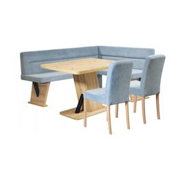 Home Affaire Eckbankgruppe &raquo;Laros Sitzgruppe, Eckbank, St&uuml;hle, Tisch&laquo; Set, 4tlg Set, perfekt f&uuml;r K&uuml;che, Esszimmer, Wohnzimmer, Bestseller blau 100% 