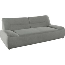 DOMO collection 2,5-Sitzer &raquo;Cesena modern, elegant und zeitlos, komfortabel, flache Armlehnen&laquo; fester Sitzkomfort gr&uuml;n B/H/T: 224cm x 81cm x 109cm, 