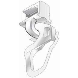HINNO Klick-Gleiter &raquo;hinno-clic HC31&laquo; HINNO Clic-Gleiter wei&szlig; Kunststoff B/H/L: 0,85cm x 1cm x 2,1cm, 20 Stk.