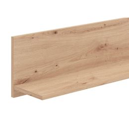 Home Affaire Wandregal &raquo;LAVAL, Schwebendes Regal, Wandkonsole, Wandboard&laquo; Ablageboden, Wandmontiert, Gesamtbreite 120 cm braun Holzwerkstoff B/H/T: 