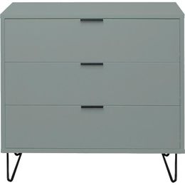 M&auml;usbacher Kommode &raquo;Bonnie&laquo; Kommode mit Drahtgestell gr&uuml;n Holzwerkstoff B/H/T: 81cm x 80cm x 45cm, 3 Stk.