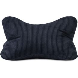 G&ouml;zze Nackenkissen &raquo;Cord Lesekissen Capri&laquo; schwarz B/H/L: 40cm x 19cm x 25cm Nackenkissen