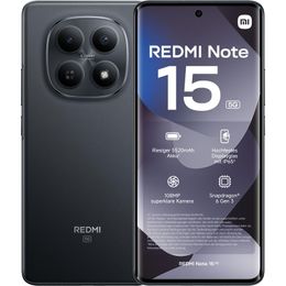 Xiaomi Smartphone &raquo;Redmi Note 15 5G 6+128&laquo; Black schwarz Snapdragon 6 Gen 3