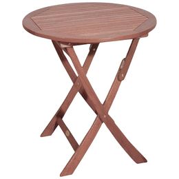 Garden Pleasure Gartentisch &raquo;Stockholm&laquo; braun B/H/T: 70cm x 73cm x 70cm