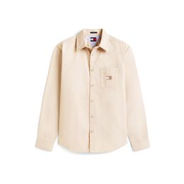 Tommy Jeans Button Up Shirt male size XXL Beige