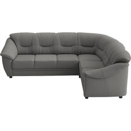 Sit & More sit&more Ecksofa &raquo;Savona L-Form, B. 262cm, klassisches Design, Federkern, Komfort Sitz&laquo; mit Federkern, optional mit Schlaffunktion B/H/T: 262cm x 90cm