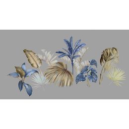 Livingwalls living walls Fototapete &raquo;Walls by Patel Brasilia&laquo; glatt Vlies, Wand blau Vlies B/L: 5m x 2,7m