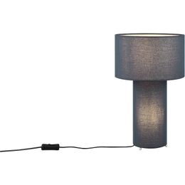 Trio Leuchten Schreibtischlampe &raquo;BALE, Nachttischlampe Stoff exkl 2xE27 max 10W mit Schnurschalter&laquo; E27 1 Stk. warmwei&szlig; - kaltwei&szlig; Beleuchtung im Fu&szlig; 