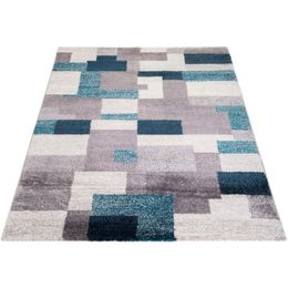 OCI DIE TEPPICHMARKE Teppich &raquo;STEADY ALLOVER&laquo; rechteckig 20 mm H&ouml;he Fris&eacute; Kurzdlor, Mosaik, robust, Wohnzimmer grau Polypropylen (PP) B : 240cm 1 Stk.