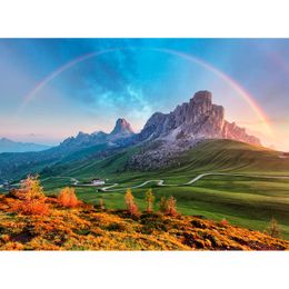 papermoon Fototapete &raquo;Mountain Rainbow&laquo; glatt bunt Vlies B/L: 5m x 2,8m, Bahnen: 10 Stk.