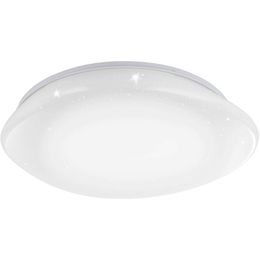 Eglo Deckenleuchte &raquo;Sileras Deckenlampe, Sternhimmel-Effekt, Stahl und Kunststoff, Lampe&laquo; LED-Modul 1 Stk. Kaltwei&szlig; Neutralwei&szlig; Warmwei&szlig; Wand-/