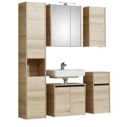Badm&ouml;bel-Set &raquo;Quickset 393&laquo; Komplett-Set, 5 Stk. tlg. beige Einheitsgr&ouml;&szlig;e