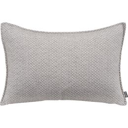 HOCK Dekokissen &raquo;Ivy&laquo; leicht gemustert, Kissenh&uuml;lle mit F&uuml;llung, 1 St&uuml;ck grau Polyester B/L: 40cm x 60cm, 1 Stk.