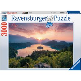 Ravensburger Puzzle &raquo;Bleder See, Slowenien&laquo; Made in Germany bunt Pappe Einheitsgr&ouml;&szlig;e
