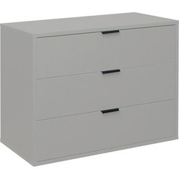 M&auml;usbacher Kommode &raquo;Bonnie&laquo; Kommode mit 3 Schubk&auml;sten grau Holzwerkstoff B/H/T: 81cm x 67cm x 45cm, 3 Stk.