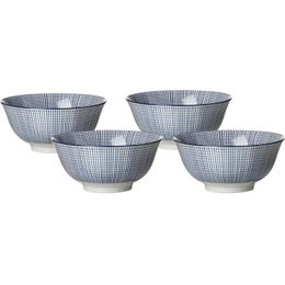 Ritzenhoff & Breker M&uuml;slischale &raquo;ROYAL MAKOTO&laquo; 4 Stk. aus Keramik mikrowellengeeignet wei&szlig; Keramik &Oslash; 15,5cm