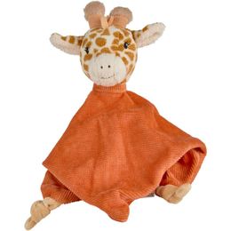 Sterntaler Schmusetuch &raquo;Giraffe Kaya, M&laquo; mit Bei&szlig;ring aus Silikon braun Einheitsgr&ouml;&szlig;e Schmusetuch