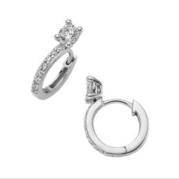 Firetti Damen Paar Creolen &raquo;Schmuck Geschenk Silber 925 Ohrschmuck Ohrringe&laquo; mit Zirkonia (synth.) silber 12,3mm, Silber 925 (Sterlingsilber)