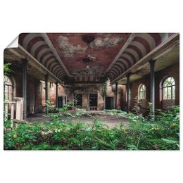 Artland Wandbild &raquo;Lost Places - Tanzsaal - verlassen&laquo; Geb&auml;ude 1 Stk. tlg. als Leinwandbild, Poster in verschied. Gr&ouml;&szlig;en bunt B/H/T: 90cm x 60cm, Poster 