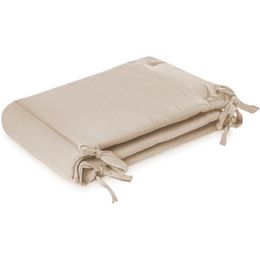 Julius Z&ouml;llner Bettnestchen &raquo;Musselin, sand&laquo; Made in Germany beige Obermaterial: 100% Baumwolle. F&uuml;llung: 100% Polyester Einheitsgr&ouml;&szlig;e