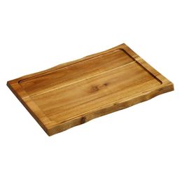 Kesper Schneidebrett &raquo;Servierbrett, Akazie, FSC&laquo; messerschonend braun Akazienholz B/H/L: 37,5cm x 1,8cm x 24cm