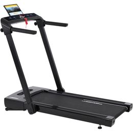 Christopeit Sport Laufband &raquo;2 in 1 Walking Pad und Laufband&laquo; bis max. 14 km/h, klappbar, 120 kg max. Benutzergewicht rot ohne Unterlegmatte Laufband
