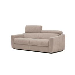 Egoitaliano Schlafsofa &raquo;STRIKE, Made in Italy-Designsofa mit Dauerschlaffunktion,Breite 195 cm&laquo; Bettsofa, Luxus-Microfaser Lederoptik mit verstellbaren 