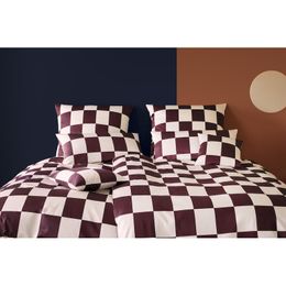 Elegante Bettw&auml;sche &raquo;Plenty&laquo; 2 Stk. angenehmes Hautgef&uuml;hl braun Mako-Satin, Obermaterial: 100% Baumwolle B/L: 135cm x 200cm, 1 Stk., 1 Stk., Mako-Satin, B/L: 