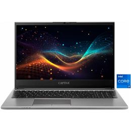 Captiva Business-Notebook &raquo;Business/Office I10-0762GE&laquo; 39,6 cm / 15,6 &prime;&prime; Intel Core i7 Iris Xe Graphics 500 GB SSD grau Windows 11 Home 64-bit, ohne 