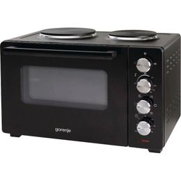Gorenje Minibackofen &raquo;OM30GBX&laquo; 30 Liter Garvolumen schwarz Einheitsgr&ouml;&szlig;e