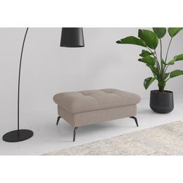 Sit & More sit&more Polsterhocker &raquo;Amica&laquo; mit Stauraum grau 100% Polyester B/H/T: 102cm x 47cm x 69cm, Luxus-Microfaser Euphoria,mit Stauraum